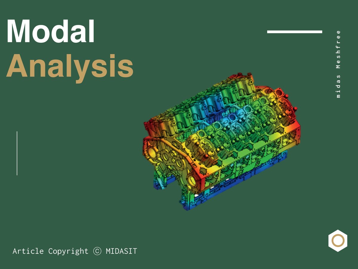 Midas NFX: Modal Analysis