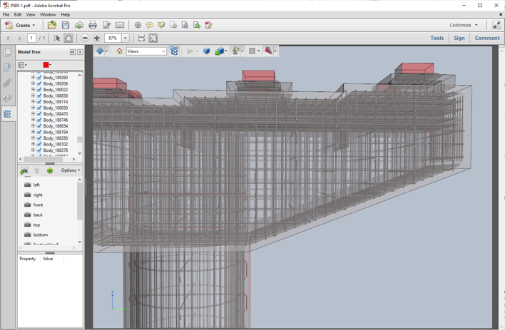 midas CIM Compatibility: 3D PDF, IFC, Parasolid Export (Beta Test 5)