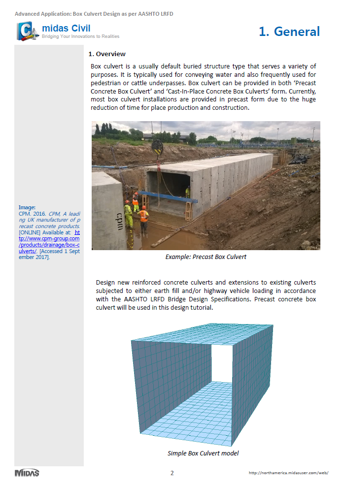 Box Culvert Design as per AASHTO LRFD