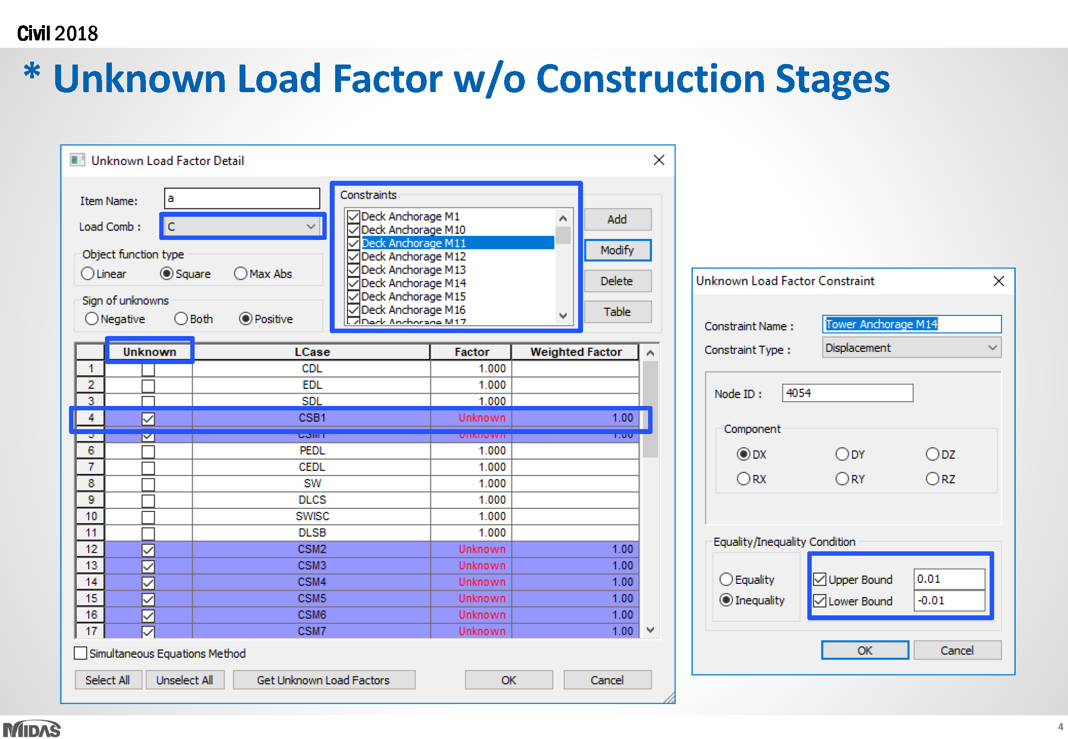 Cable Force Optimization Case Study & Tutorial