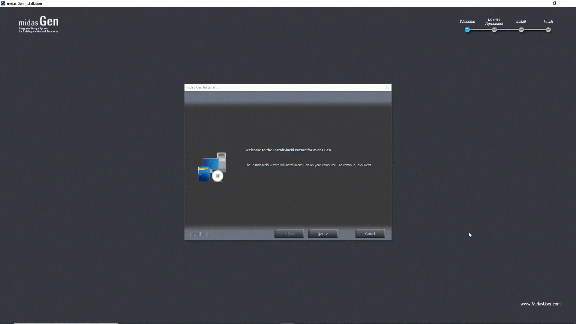¿Cómo instalo midas Gen?