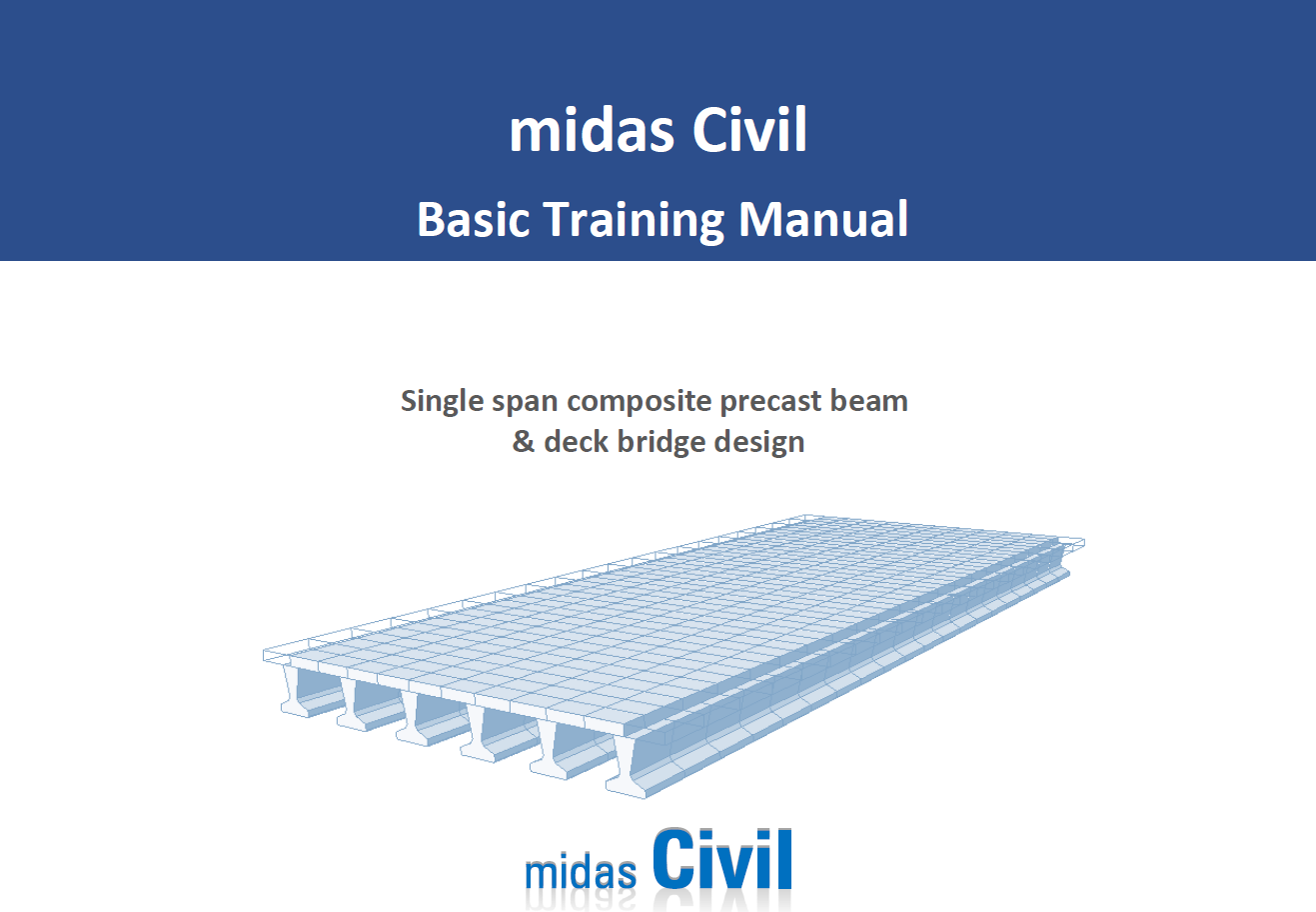 Single Span Composite Precast Beam & Deck Bridge Design