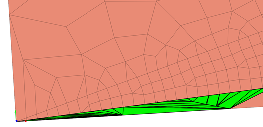 Ensuring Element Quality for Mesh Size Transition